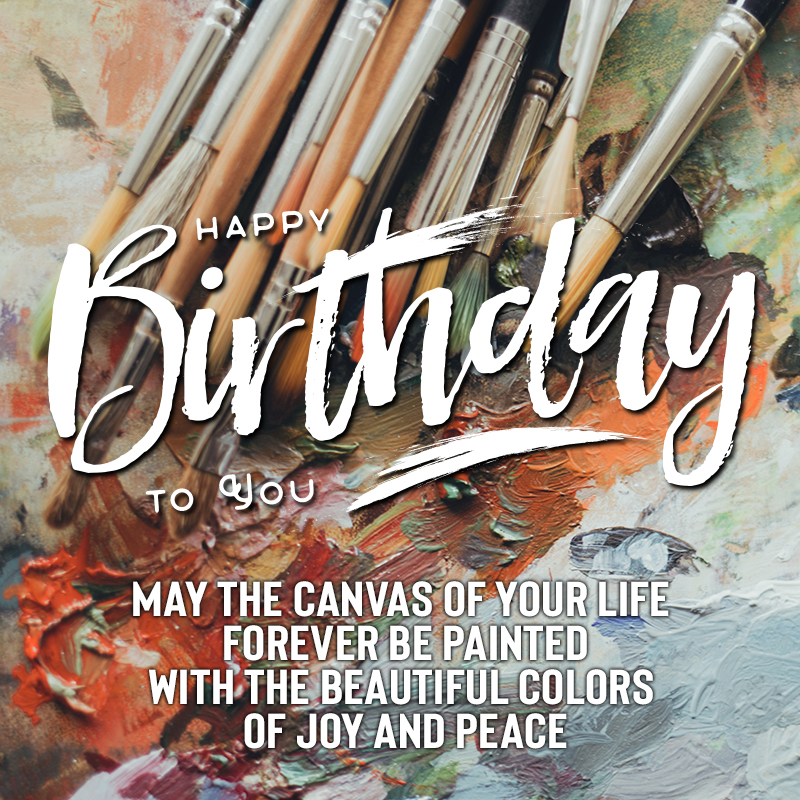 Happy Birthday Wishes For An Artist Sedelco Happy Birthday Wishes For An Artist Sedelco
